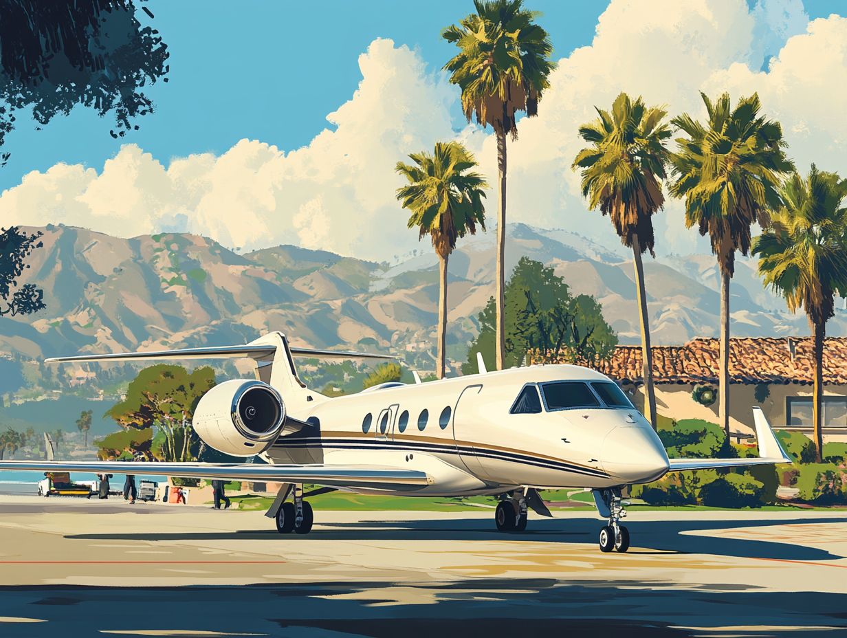 Santa Barbara Private Jet Flights for Coastal Luxury
