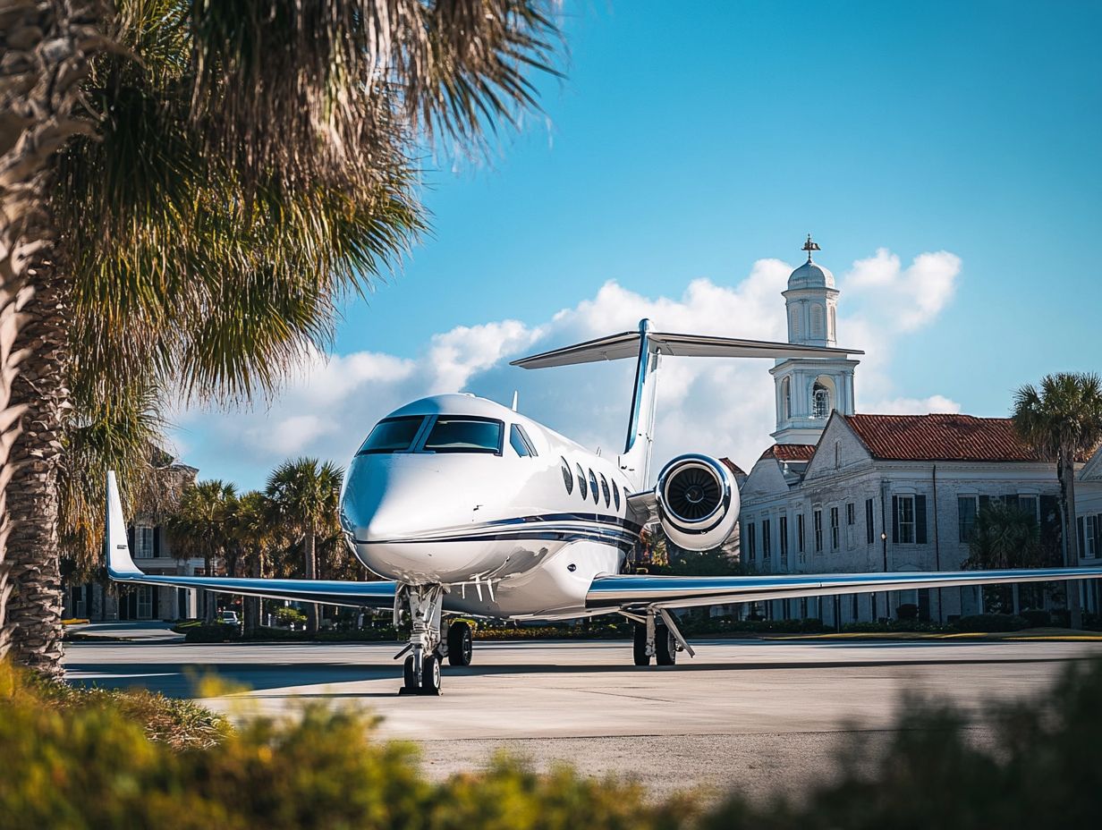 Elite Private Flight Access from Charleston, South Carolina
