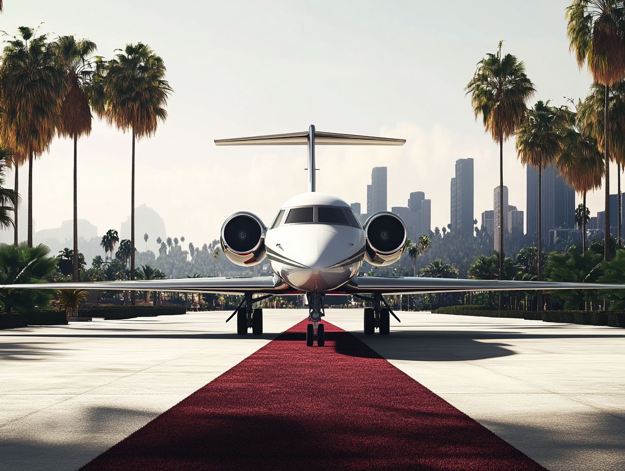 Beverly Hills Luxury Flights via Discreet Jet Charter
