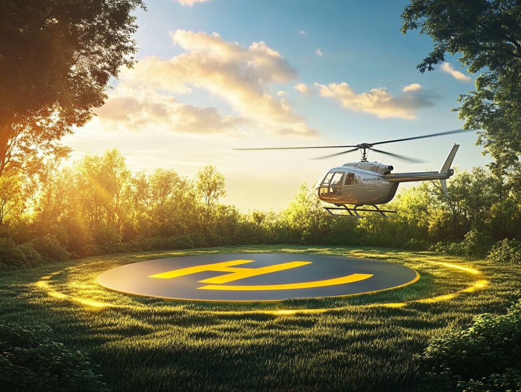 How to Build or Install a Functional Helicopter Landing Pad