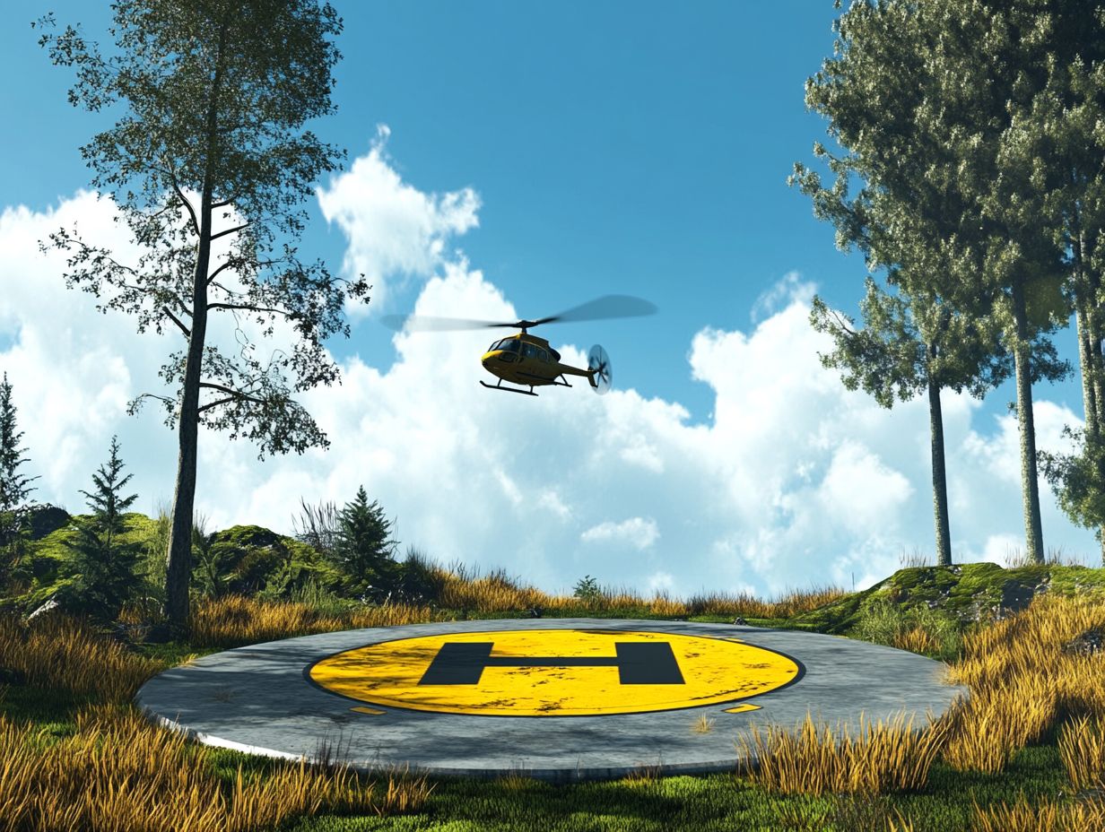 How to Build or Install a Functional Helicopter Landing Pad