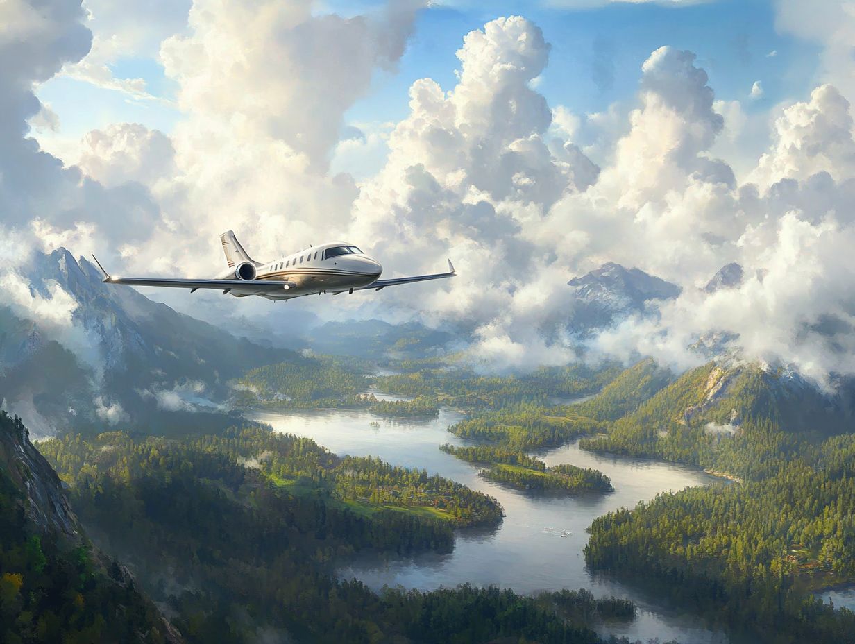 How Long a Private Jet Can Stay in the Air Continuously