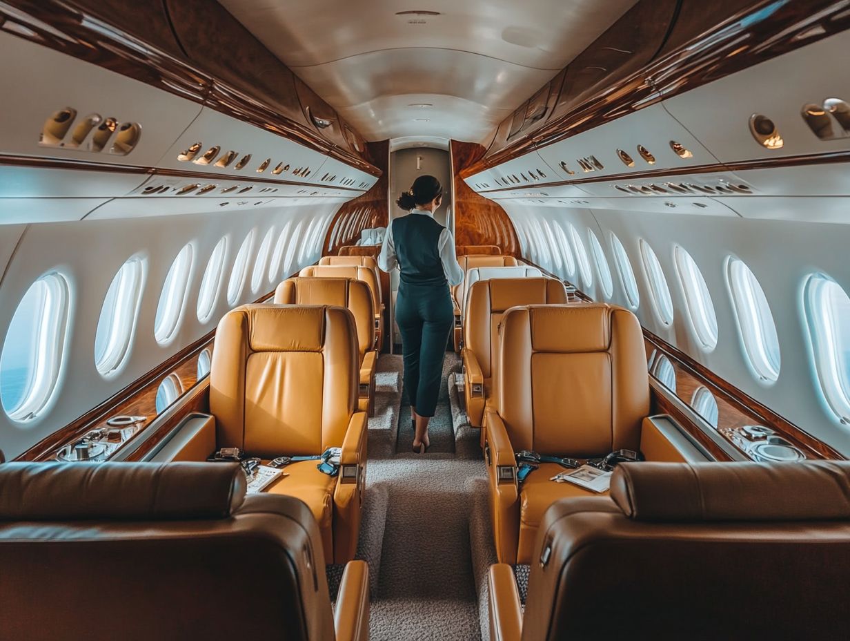 Seat Count and Cabin Layouts in Today’s Private Jet Models