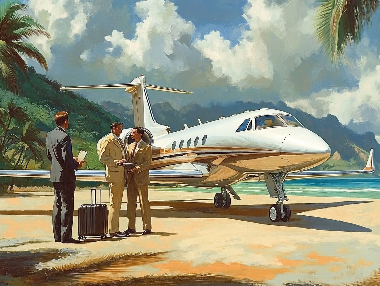 How Customs Is Handled on Private Jet Landings at Private Strips