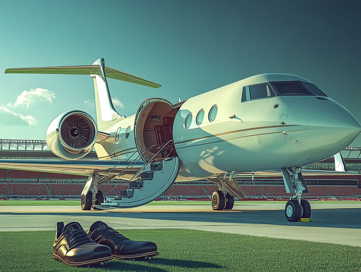 Private Jets for American Football Travel in Style