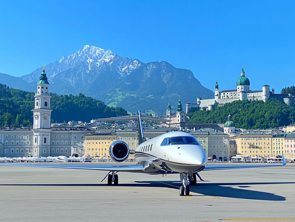 Salzburg Private Flights with High-End Jet Services