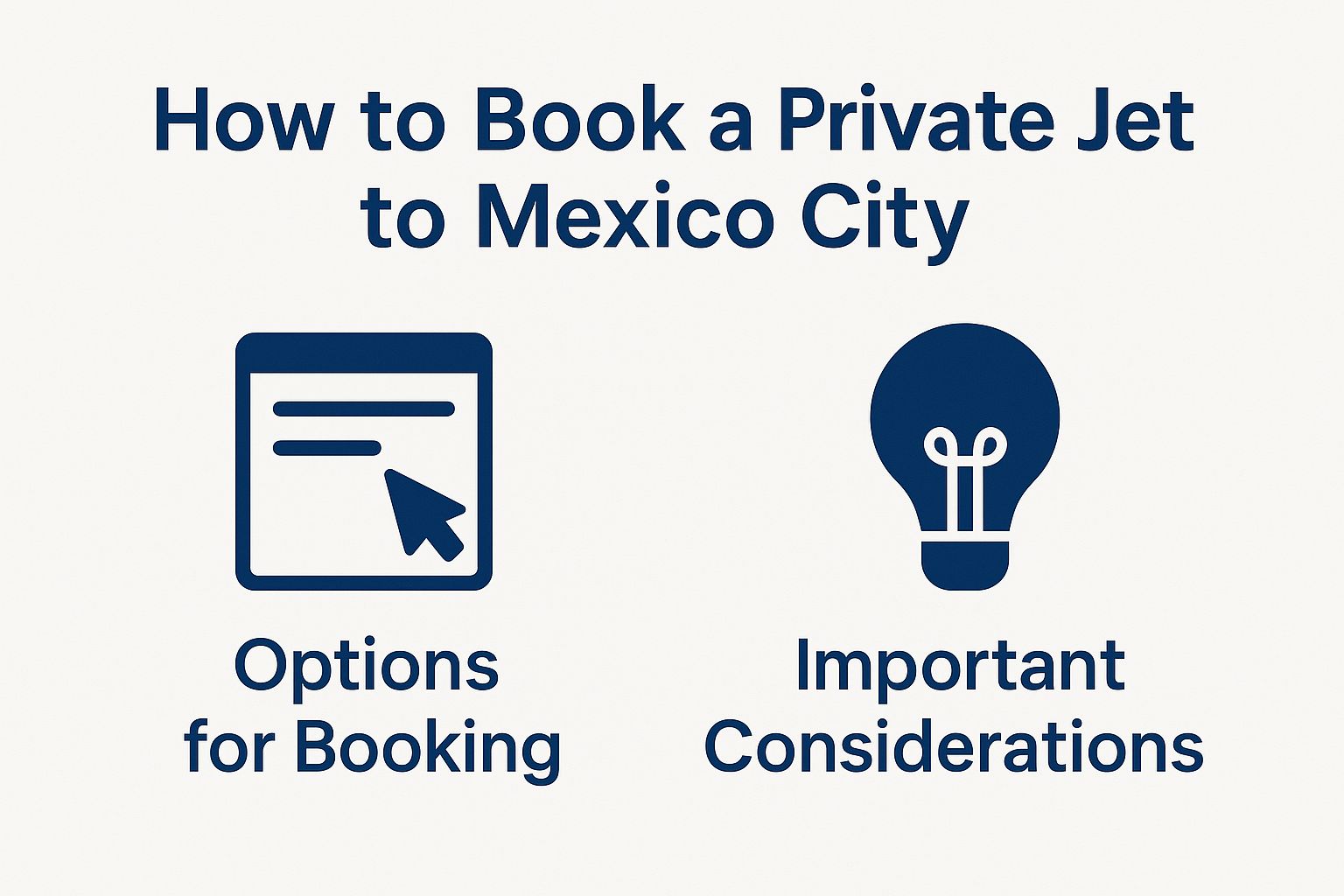 Private Jet Access Into Mexico City Without Delays