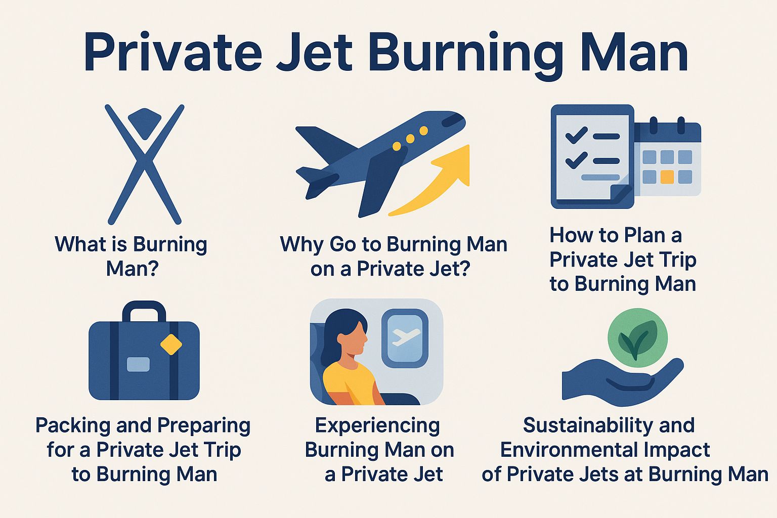 Burning Man Private Jet Flights for Effortless Arrival
