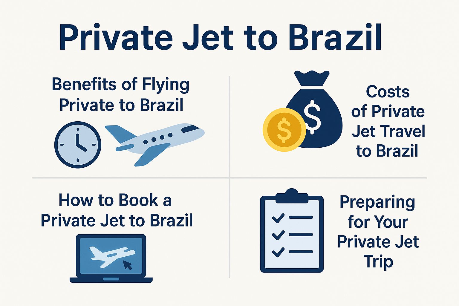 Private Jet Trips to Brazil for Business or Pleasure
