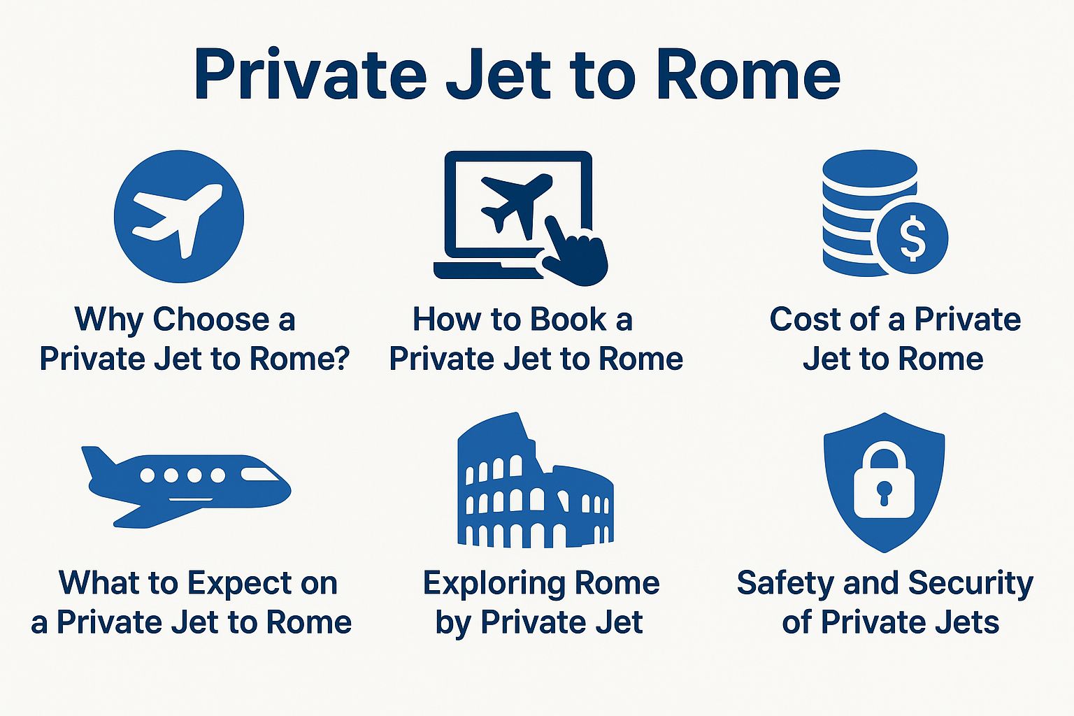 Private Jet Travel to Rome for Business or Leisure