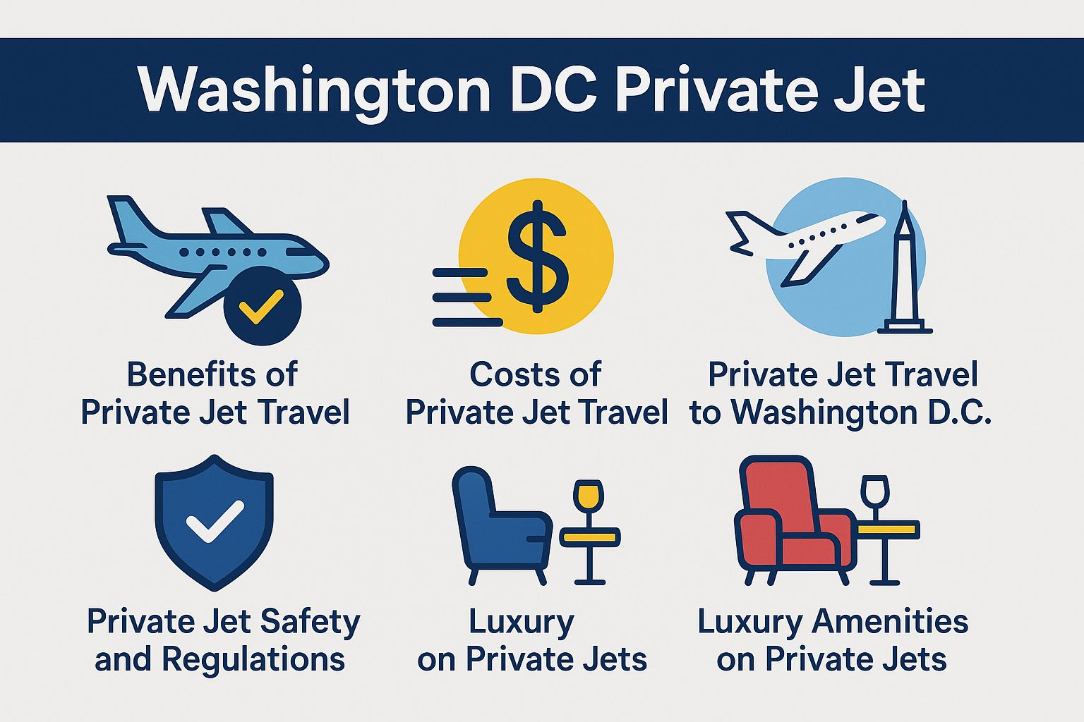 Washington DC Private Jet Travel for VIP Arrivals